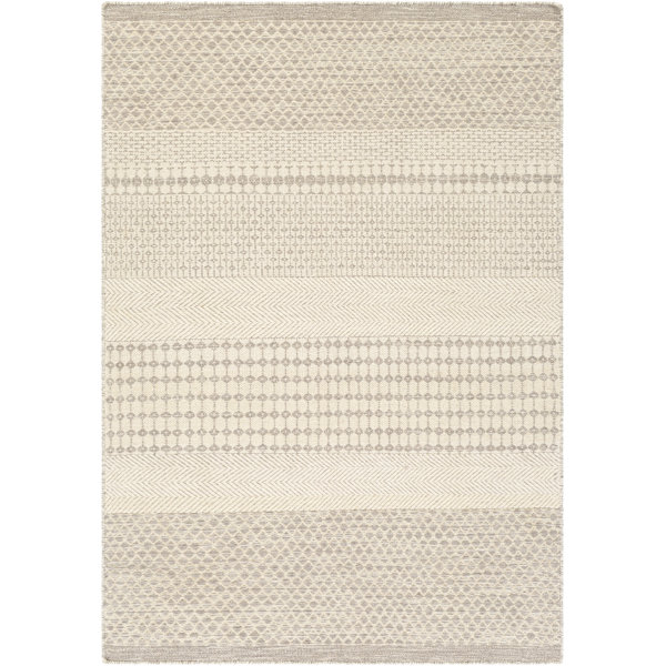 Foundry Select Tapis beige en laine tissé à la main Lenora et Commentaires - Wayfair Canada